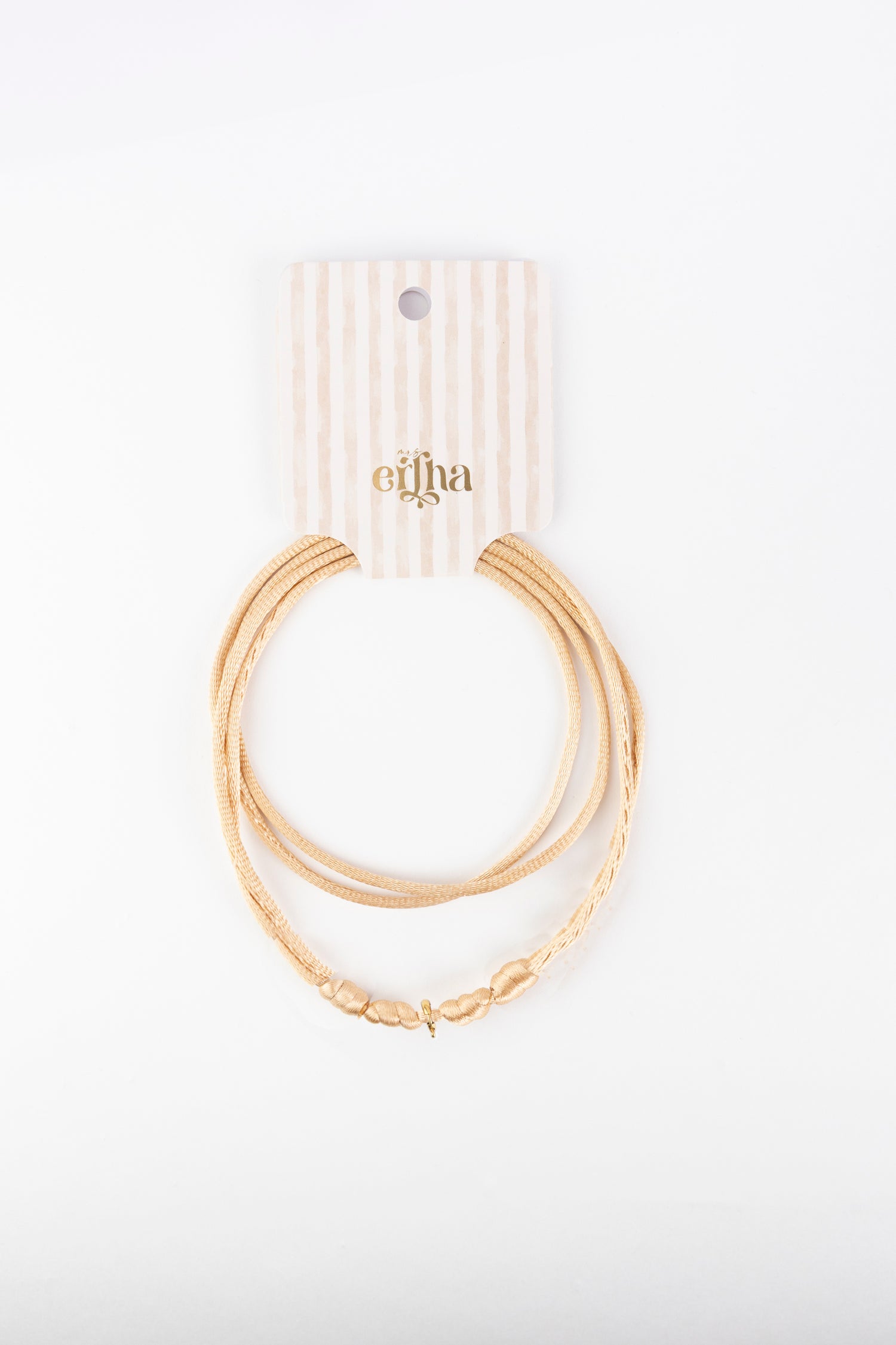 18k Gold Necklace - Soft Peach – Chloe's Closet Malta
